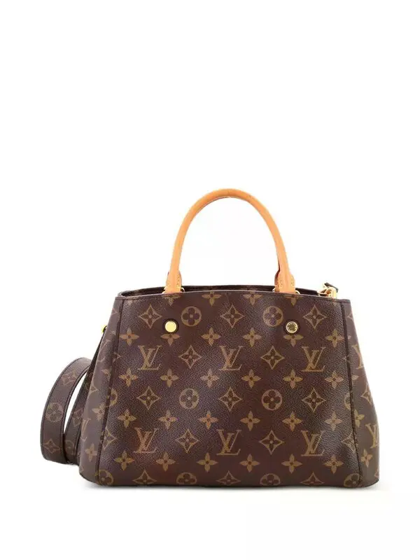 LOUIS VUITTON Monogram Bb Satchel - Brown