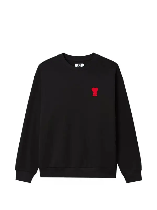 Izzue Heart-patch Sweatshirt