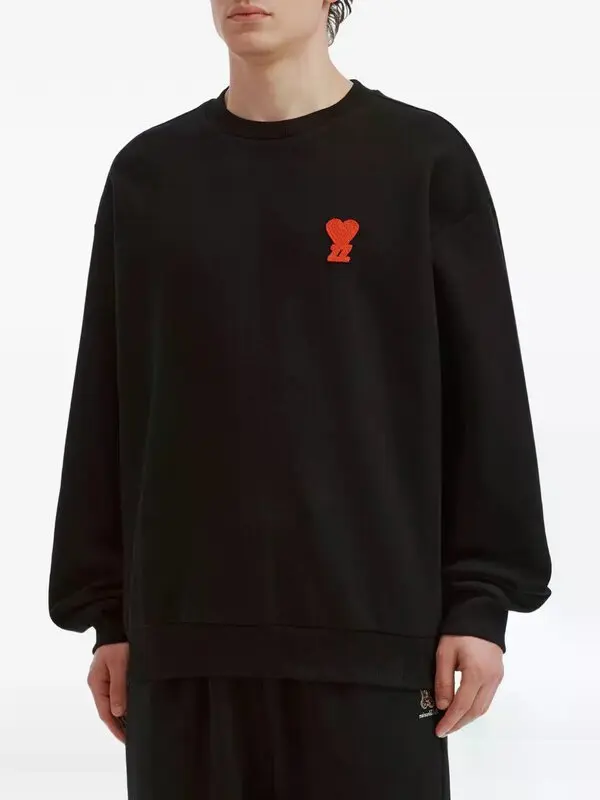 Izzue Heart-patch Sweatshirt