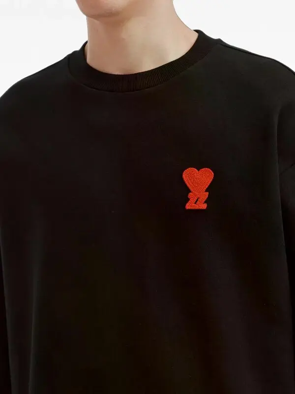 Izzue Heart-patch Sweatshirt