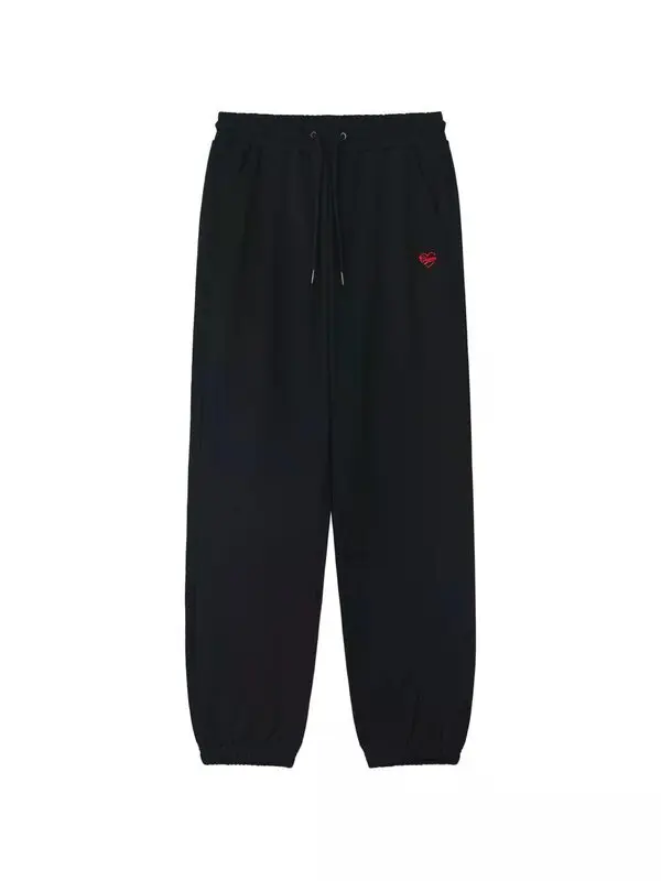 CHOCOOLATE Logo-embroidered Track Pants - Black