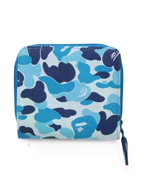 A BATHING APE Abc Camo Wallet