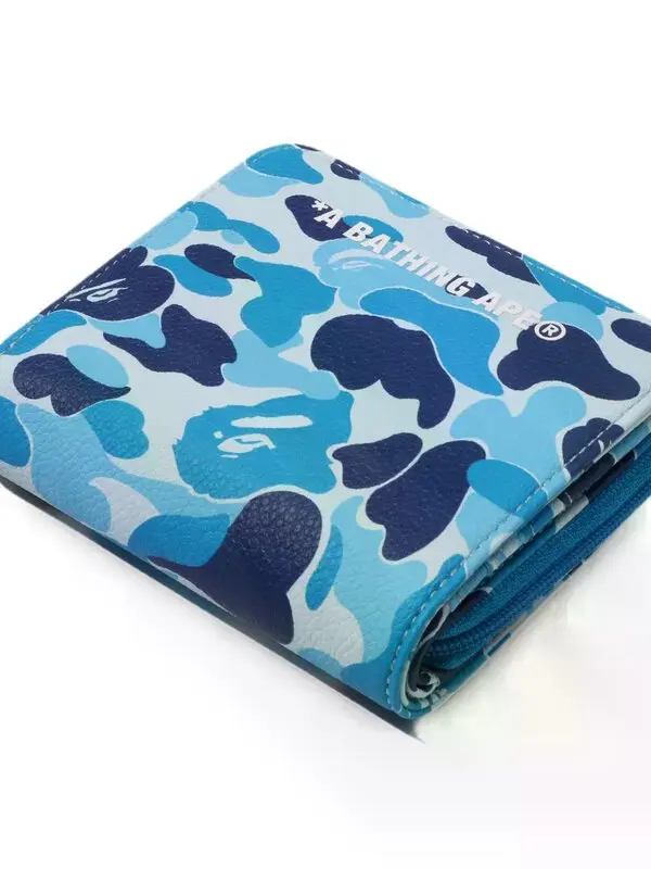 A BATHING APE Abc Camo Wallet