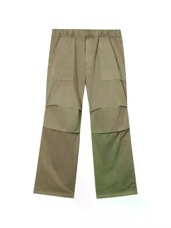 Izzue Logo-patch Straight-leg Trousers