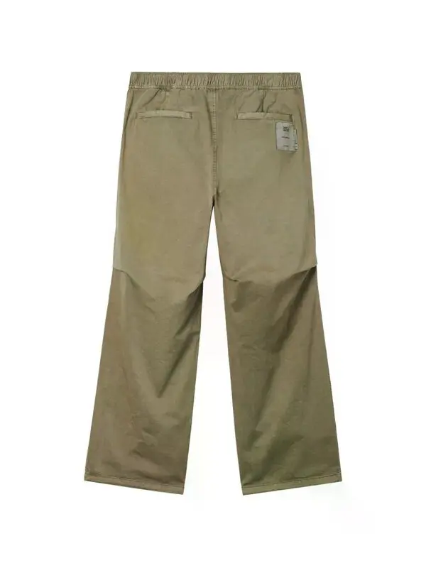 Izzue Logo-patch Straight-leg Trousers