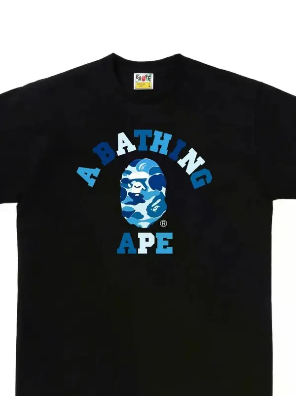 A BATHING APE Ape Head Logo-print T-shirt