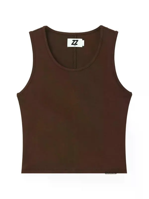 Izzue Logo-plaque Hoodie And Tank Top Set