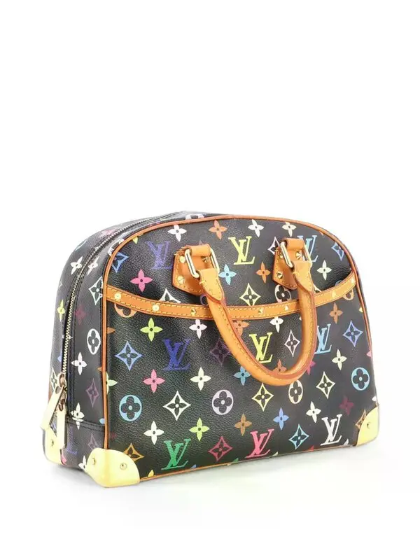 LOUIS VUITTON Trouville Handbag Monogram Multicolor Satchel
