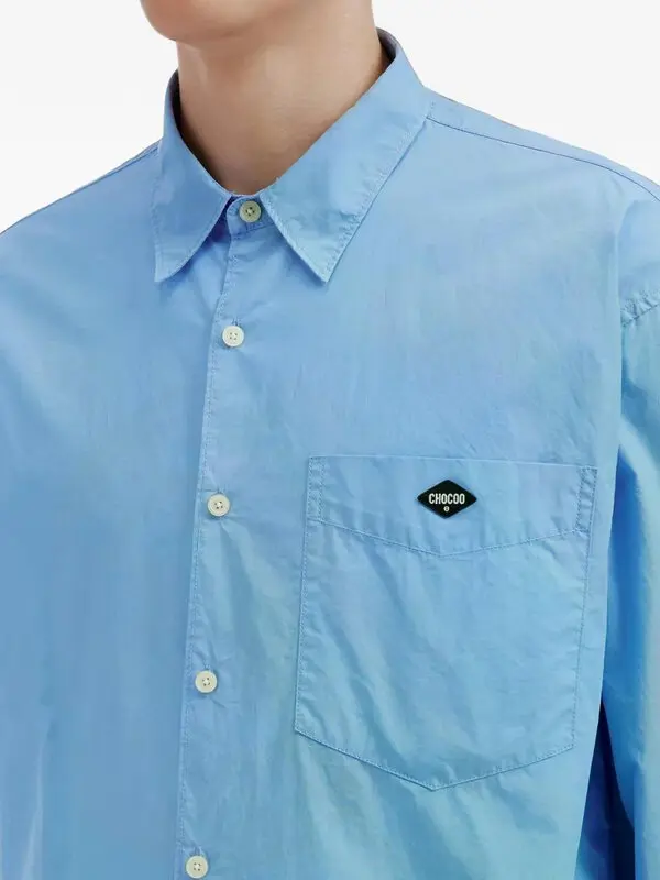 CHOCOOLATE Logo-patch Buttoned Shirt