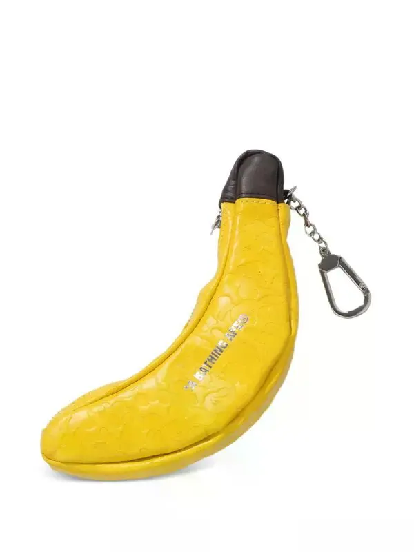 A BATHING APE Banana-shaped Clutch Bag - Yellow