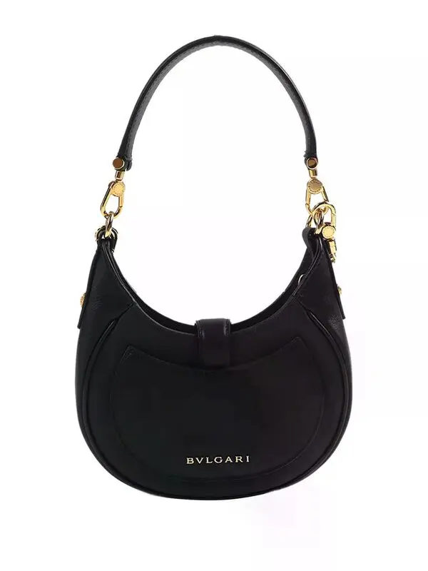 BVLGARI 2010-2026 Medium Leather Serpenti Ellipse Satchel