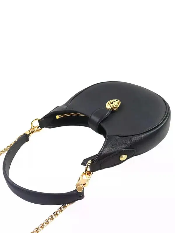 BVLGARI 2010-2026 Medium Leather Serpenti Ellipse Satchel