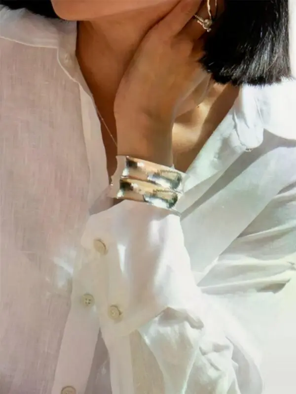 DOWER & HALL Nomad Double Concave Cuff