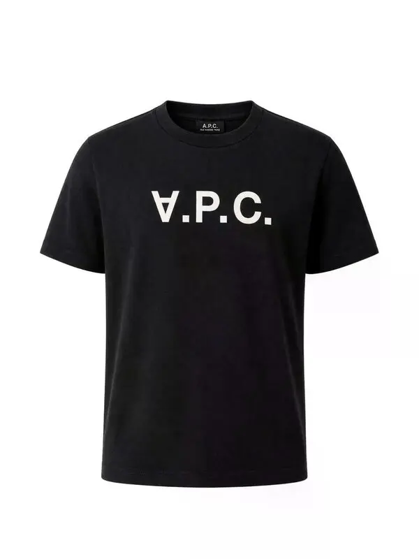 A.p.c. Logo-print T-shirt - Blue