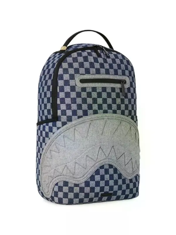 SPRAYGROUND Checkered Shark Mouth Backpack