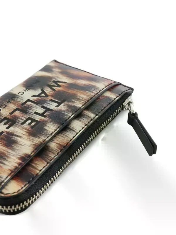 Marc Jacobs Leopard-print Leather Wallet