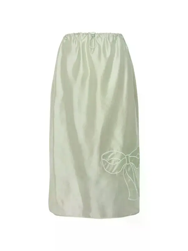 Cecilie Bahnsen Cbbria Midi Skirt - Green