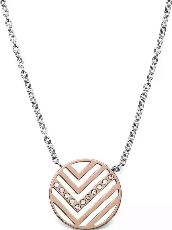Skagen Crystal-embellished Necklace And Earrings Set - Silver
