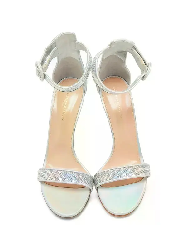 GIANVITO ROSSI Portofino Sequin-embellished Sandals