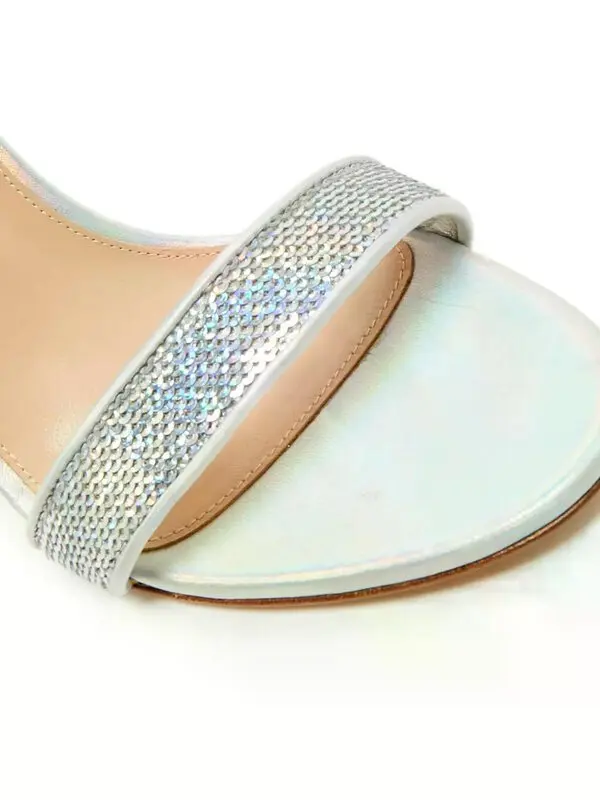 GIANVITO ROSSI Sequin-embellished Sandals