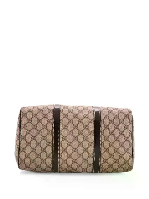 Gucci Joy Boston Bag Gg Coated Canvas Medium Satchel
