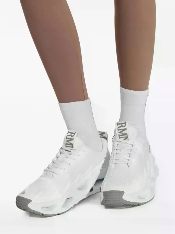EA7 Infinity Venom Logo-print Panelled Sneakers