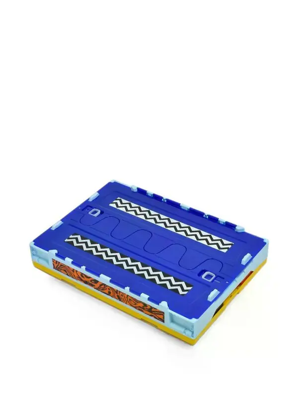 SAINT MXXXXXX St. Michael Mix-print Foldable Storage Box - Blue