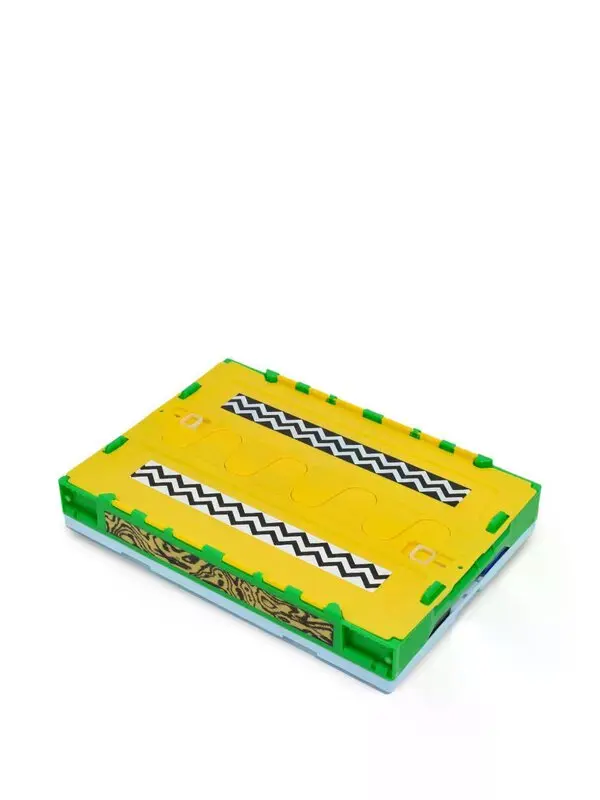 SAINT MXXXXXX Mix-print Foldable Storage Box - Yellow