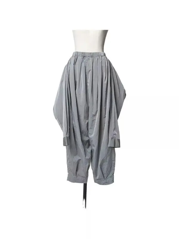 MULLER OF YOSHIOKUBO Sleeve-effect Pants - Grey