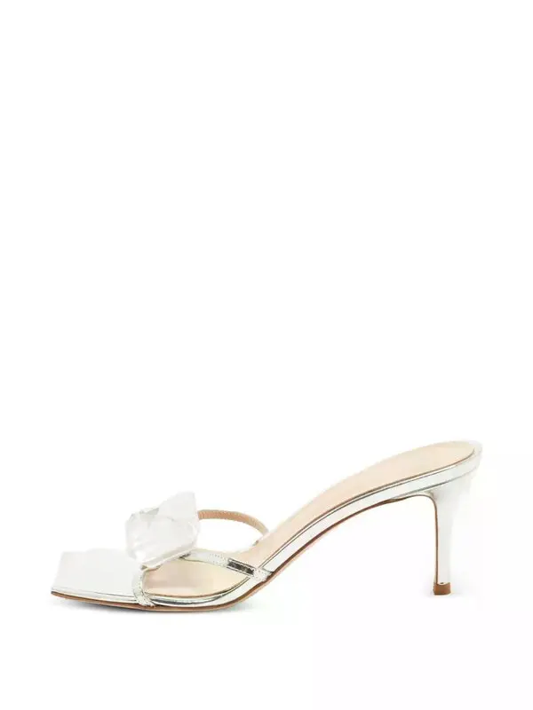 GIANVITO ROSSI Jaipur Crystal-embellished Sandals - Grey