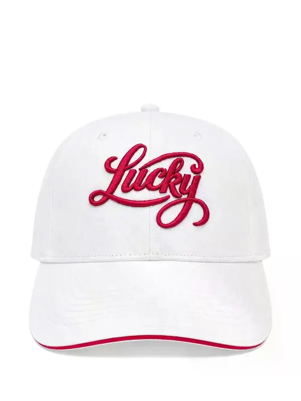 MELT Embroidered Cotton Baseball Cap - White