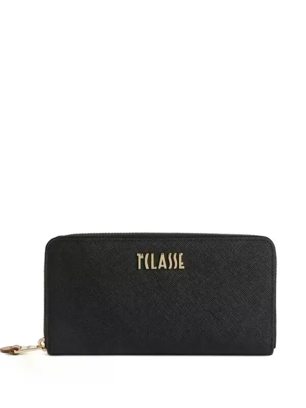 ALVIERO MARTINI 1° CLASSE Logo-plaque Wallet - Black