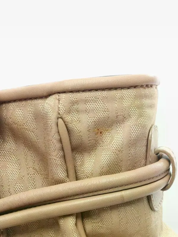 Dior 2000s Trotter Bow-detail Tote Bag