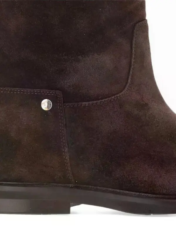 POEVE Eve Suede Rear-zip Boots