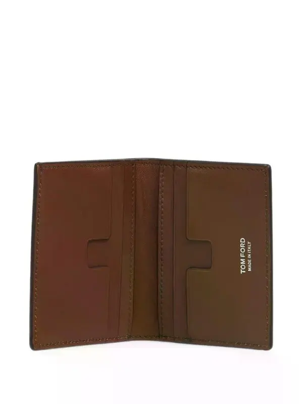 TOM FORD Lizard-effect Card Holder