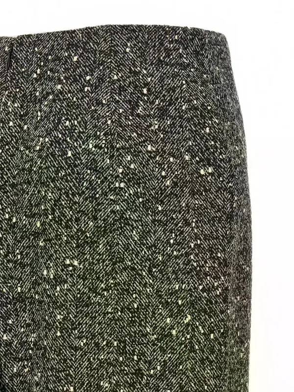 Valentino Garavani Chevron Bouclé Skirt
