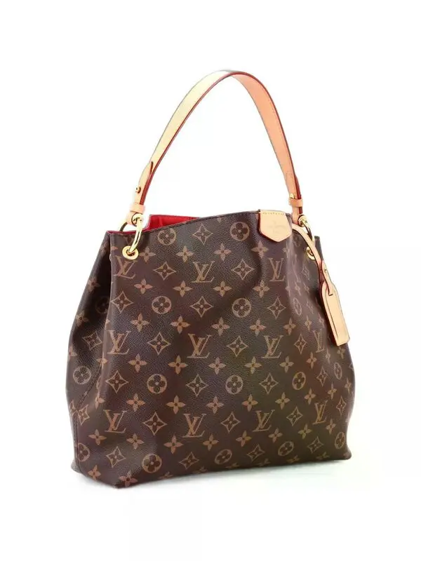 LOUIS VUITTON Graceful Handbag Monogram Canvas Pm Hobo Bag