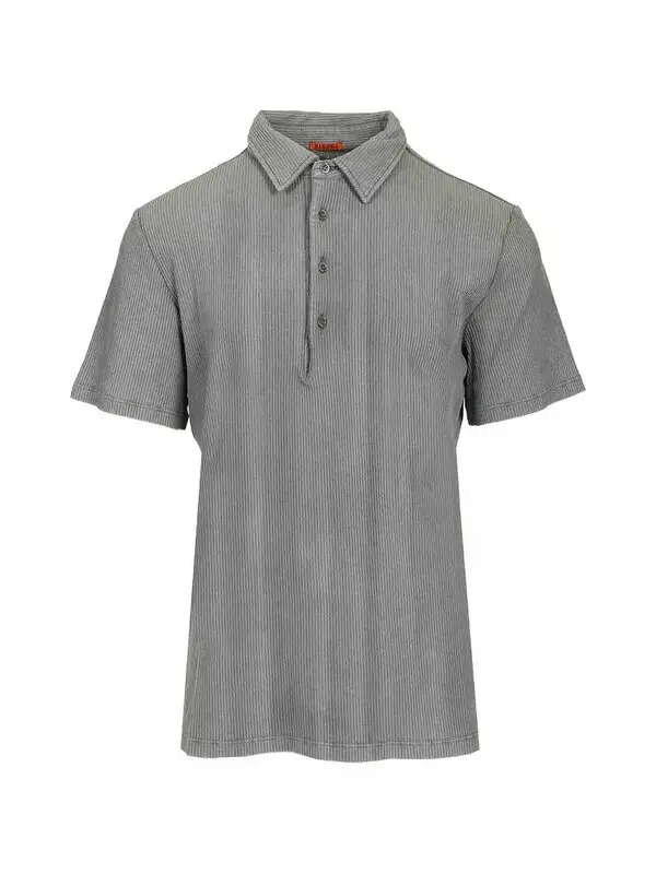 Barena Venezia Ribbed Short-sleeve Polo Shirt