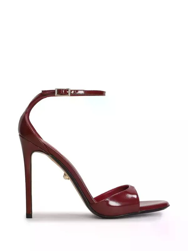 ALEVI MILANO Patent Ankle-strap Sandals - Red