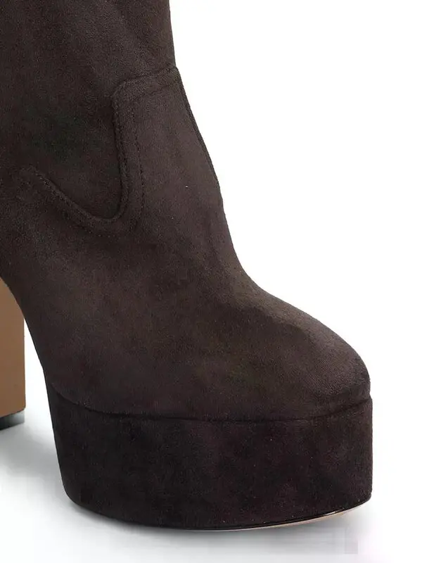 Casadei Platform Ankle Boots