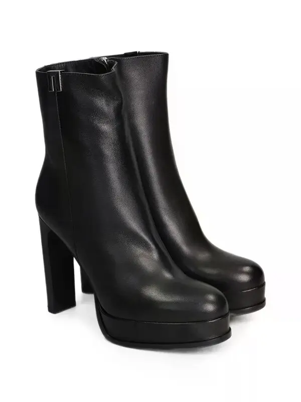CHANTAL Platform Leather Boots