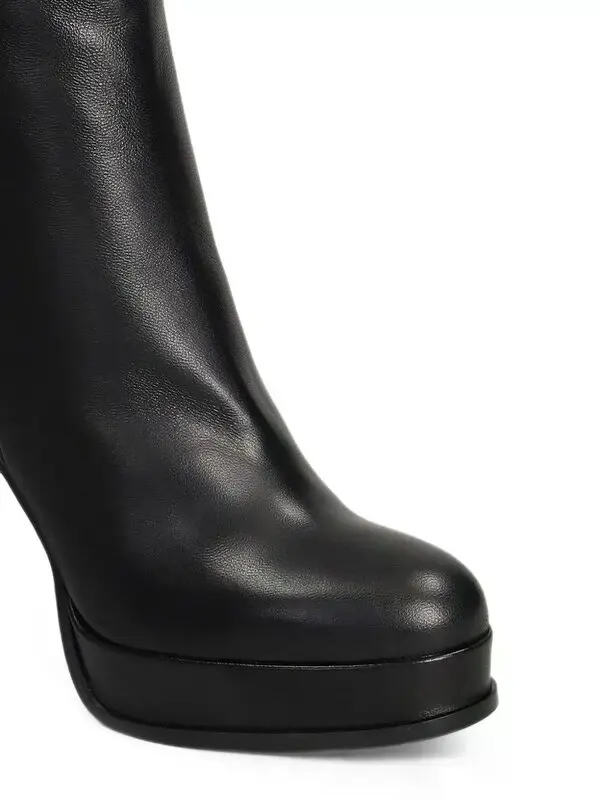 CHANTAL Platform Leather Boots