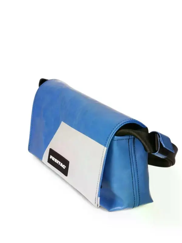 FREITAG Laura Two-tone Logo-patch Shoulder Bag