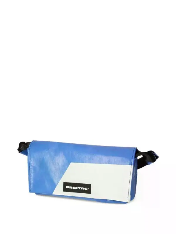 FREITAG Laura Two-tone Logo-patch Shoulder Bag - Blue