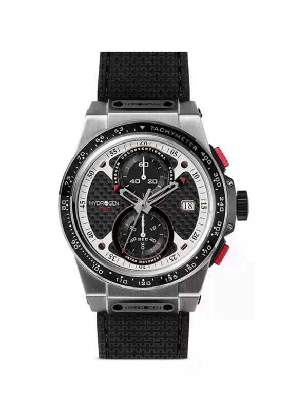 HYDROGEN Otto Chrono Chronograph Watch - Black