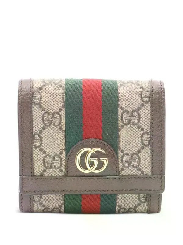 Gucci 2010s Ophidia Gg Bi-fold Wallet - Neutrals