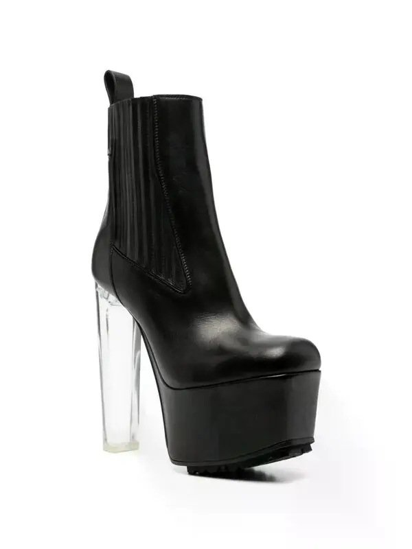 Rick Owens Kiss Platform Ankle Boots