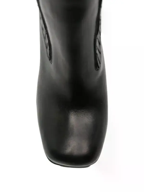 Rick Owens Kiss Platform Ankle Boots