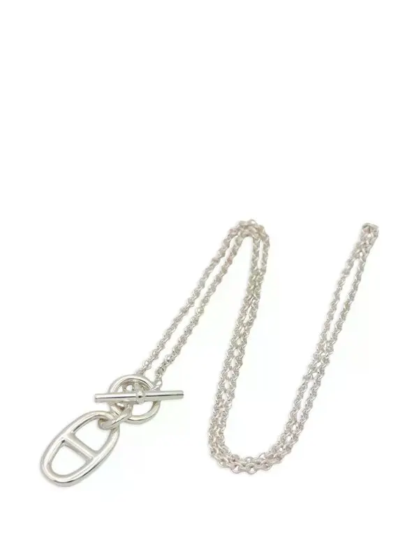 Hermès Chain D'ancre Necklace - Silver
