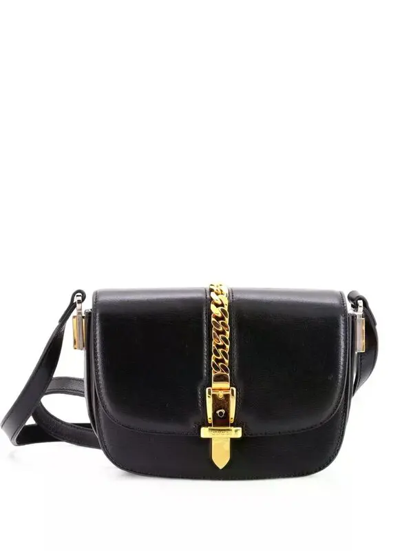 Gucci Sylvie 1969 Leather Mini Crossbody Bag